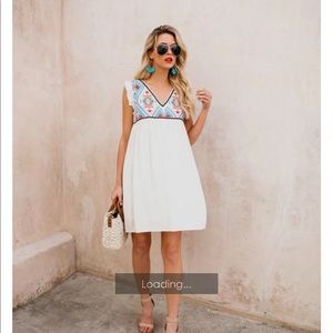 Vici | Dresses | Mesopotamia Embroidered Tunic | Poshmark